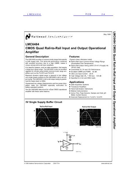 LMC Datasheet PDF文件下载 芯片资料查询 维库电子市场网