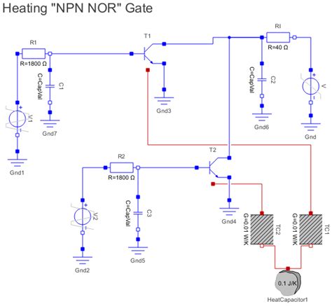 Modelica Electricalanalogexamplesheatingnpnnorgate System Modeler Documentation