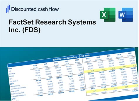 Factset Research Systems Inc Fds Dcf Excel Template
