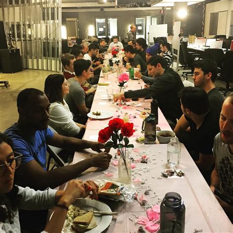 A Wonderful Valentines Day Celebration Dinner Where Staff And Students
