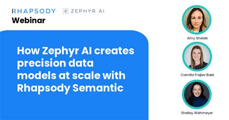 Webinar How Zephyr Ai Creates Precision Data Models At Scale With Rhapsody Semantic Rhapsody