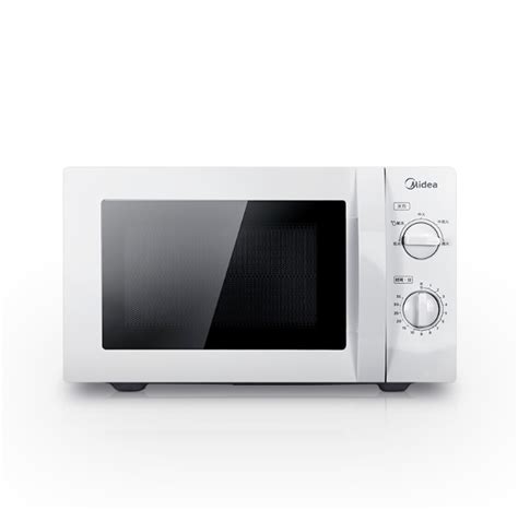 美的（midea）家用微波炉 （ 20升经典机械式微波炉小型360°转盘式加热精准控温m1 L213b白色 台） 融创集采商城
