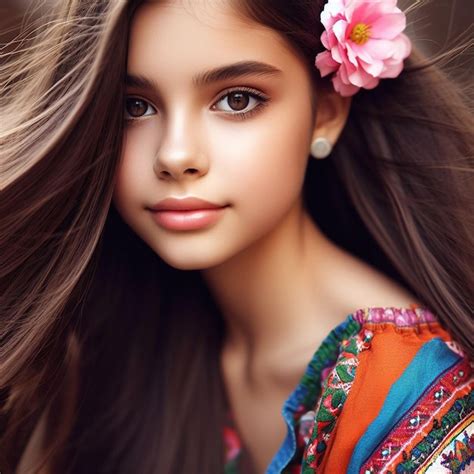 Premium Photo Beautiful Girl Portrait