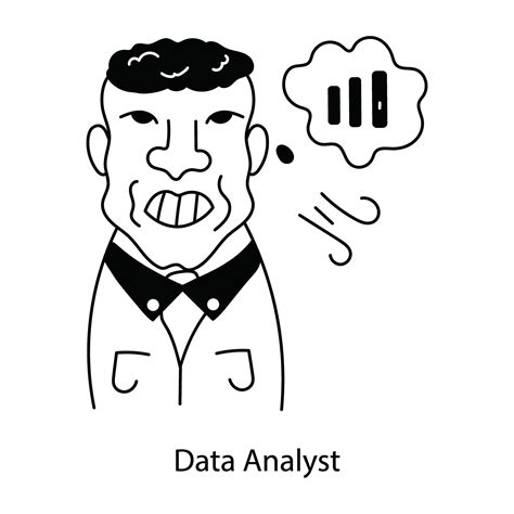Trendy Data Analyst 42978944 Vector Art At Vecteezy