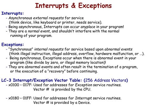 Ppt Interrupts Powerpoint Presentation Free Download Id3359403