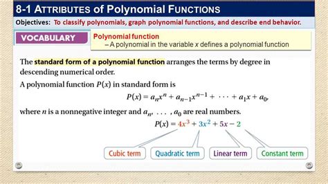 Mastering Polynomials And Polynomial Functions A Comprehensive Unit Test Guide