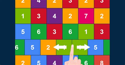 Math Sum Circles Rows And Columns Clear Numbers
