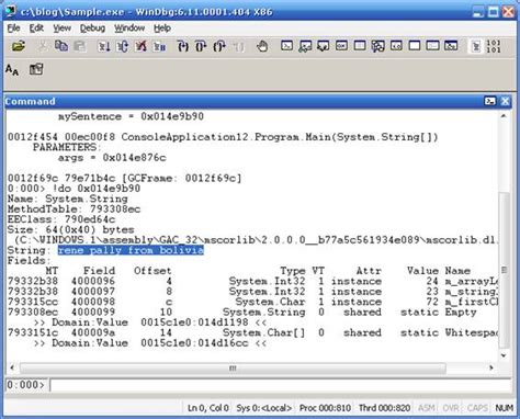 Advanced NET Debugging Extracting Information From Memory CodeProject