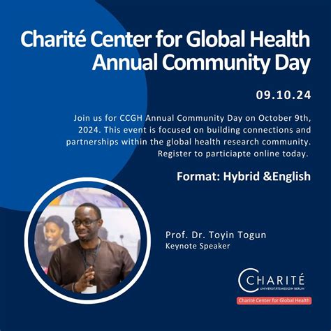 Really Looking Forward To Welcoming You In Berlin Dr Toyin Togun Md Phd Ffph Beate Kampmann