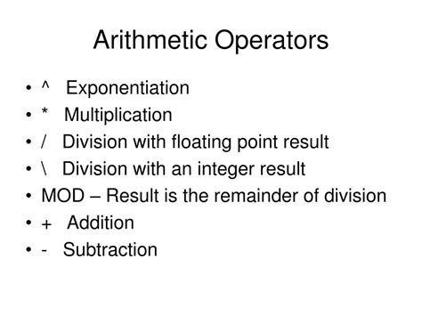 Ppt Using Variables Constants And Functions In Calculations