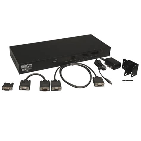 Eaton Tripp Lite Series 8 Port 1U Rack Mount USB PS2 KVM Switch With On Screen Display Dell USA