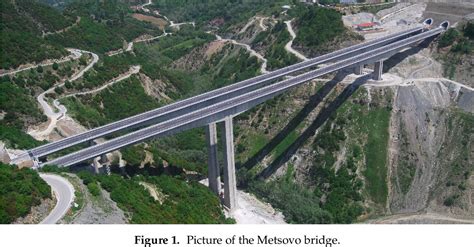 Figure 1 From Bayesian Model Updating Using Features Of Modal Data Application To The Metsovo