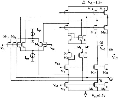 An N P Complementary Input Stage With Common Mode Cancellation Proposed Download Scientific