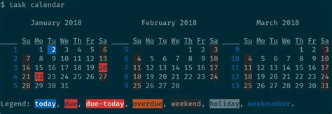 Taskwarrior Due Dates Random Geekery