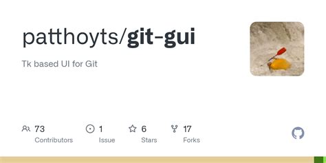 github patthoyts git gui tk based ui for git