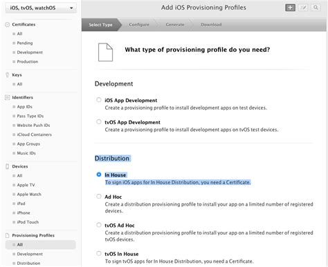 Xcode How To Compile An Ios App Ipa To Distribute It Via Microsoft Intune Stack Overflow