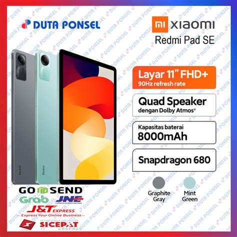 Jual Redmi Pad SE Wifi GB Garansi Resmi Shopee Indonesia