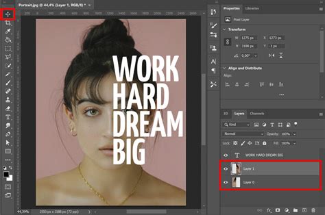 Create A Text Portrait In Adobe Photoshop Edit With Kim