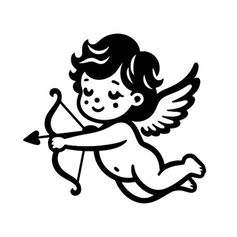 Premium Vector Cupid Valentines Svg
