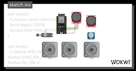 Wokwi Online ESP STM Arduino Simulator