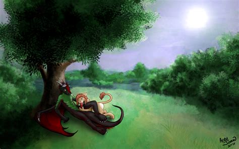 Rule 34 1boy Acru Jovian Ambiguous Gender Bushes Collar Digital Digital Art Dragon Feline