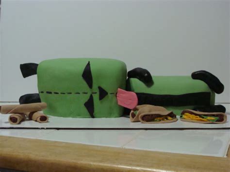 Gir Invader Zim Cake