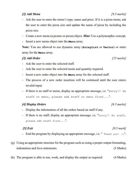 Solved Write A Complete Java Program Based On The Uml Class