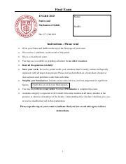 FinalExamFA Pdf Final Exam ENGRD Name Statics And Mechanics Of Solids NetID Dec Th