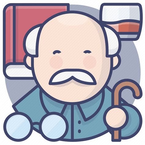Man Old Grandfather Grandpa Icon Download On Iconfinder