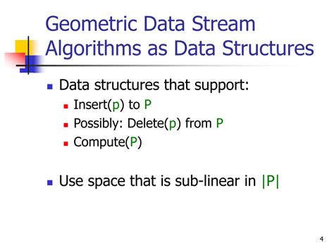 ppt approximations and streaming algorithms for geometric problems