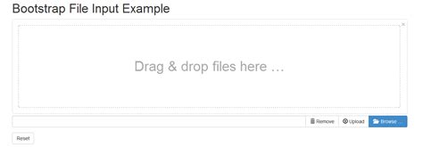 Html 5 File Input For Bootstrap 3x With Features For File Preview