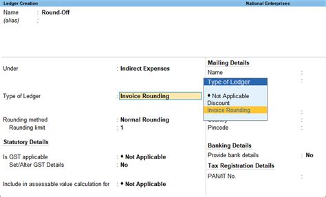 How To Create Ledgers For Expenses Incomes Non Revenue Accounts