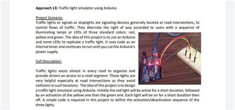 Approach 13 Traffic Light Simulator Using Arduino