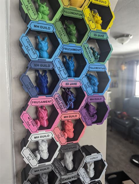 Upgraded My Benchy Display Organizer Now With Labels R Functionalprint