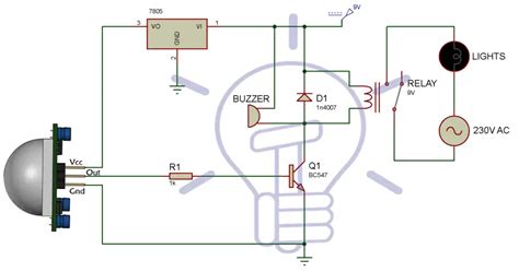 Infrared Motion Detector Circuit Circuit Diagram Working Applications