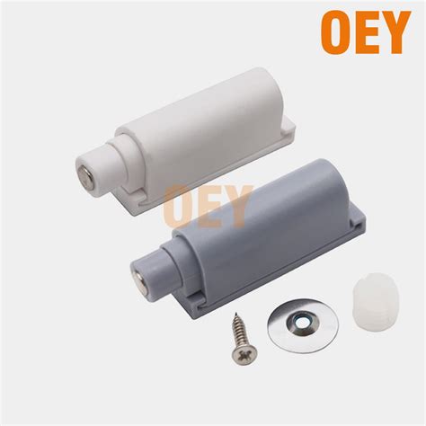 Jual TO 40 TIP ON PUSH OPEN PENDEK 40MM PUTIH ABU WHITE GREY Shopee Indonesia