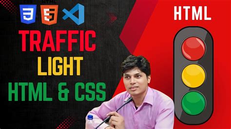 Html And Css Project Traffic Signal Light Project Using Using Html