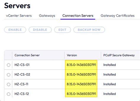 Horizon Upgrade Horizon Connection Server To V 2503 Bjosorens It Tech Blog
