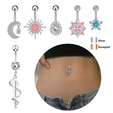 Cute Dangle Belly Button Rings