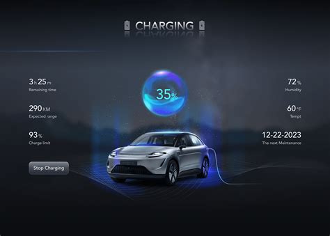 Automotive Hmi Design On Behance