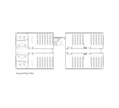 University Classrooms Layout Dwg Cad Project Free Download