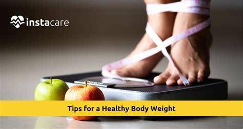 What Should You Weigh Tips For A Healthy Body Weight