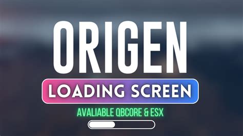 Loadingscreen Free Qbcore And Esx Origen Loadingscreen Vfivem Loadingscreen Free Qbcore And Esx Origen Loadingscreen Vfivem