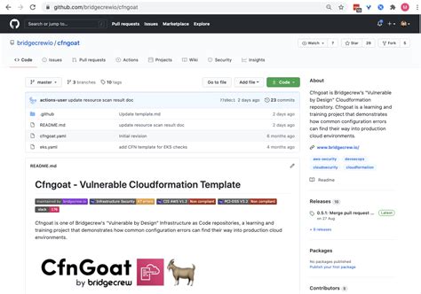 Cloudformation Repository Setup Cloud Devsecops With Bridgecrew