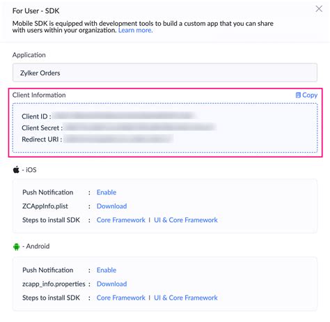 Android Ui Library For The User App Zoho Creator Help