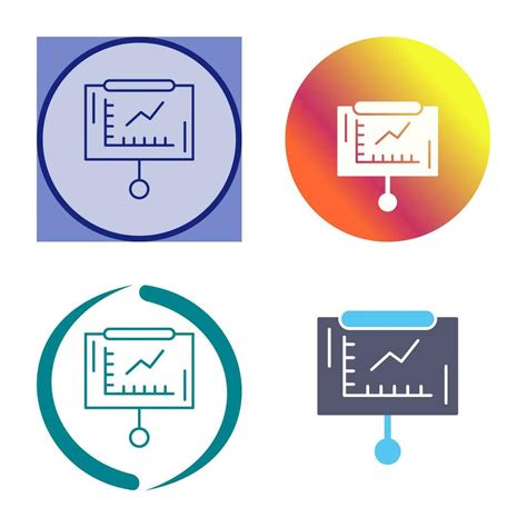 Line Graph Vector Icon 34540254 Vector Art At Vecteezy