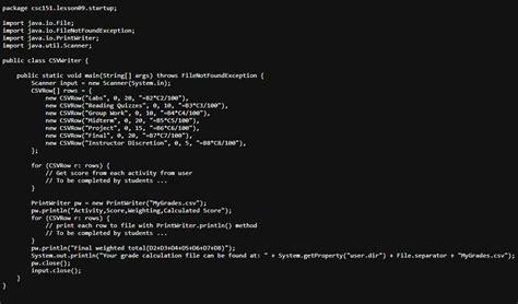 Solved Attached Files Csvrowjava 650 B Csvwriterjava