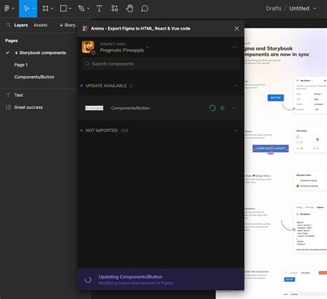 How To Sync Your Storybook Design System Into Figma Anima