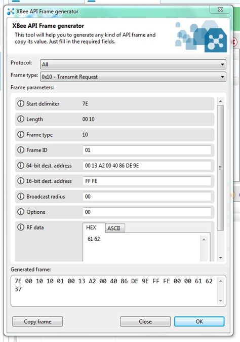 Setting Up X Bee Network In Api Mode Networking Protocols And