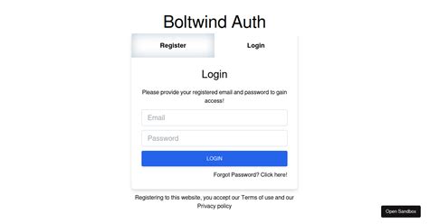 Auth Page Design Route Forked Codesandbox
